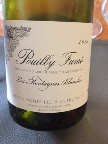 2016 Emile Balland Les Montagnes Blanches Pouilly-Fumé | Vivino US