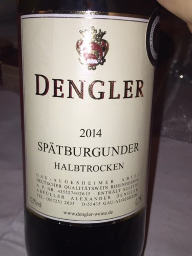 Weingut Alexander Dengler Spätburgunder Halbtrocken | Vivino US