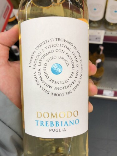 2020 Domodo Trebbiano Puglia | Vivino