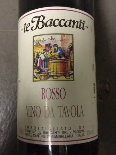 Cantine Le Baccanti Rosso | Vivino US