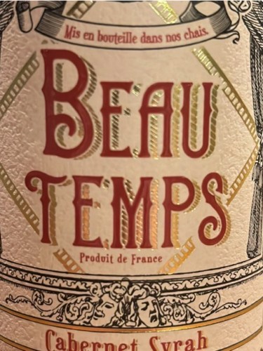 Beau Temps Cabernet - Syrah | Vivino English