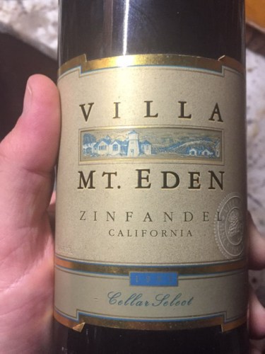Villa Mt. Eden Cellar Select Zinfandel | Vivino Australia