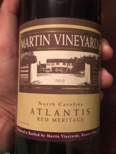 Martin Vineyards Atlantis Red Meritage | Vivino US