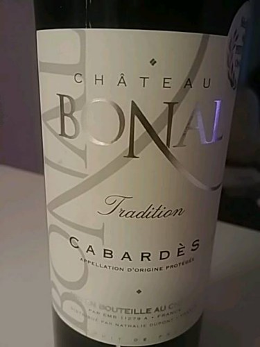 Château Bonal Tradition Cabardès | Vivino US