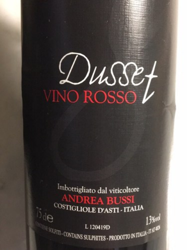 Andrea Bussi Dusset Rosso | Vivino US