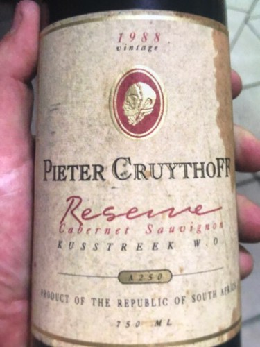 Riebeek Cellars Pieter Cruythoff Cabernet Sauvignon | Vivino US