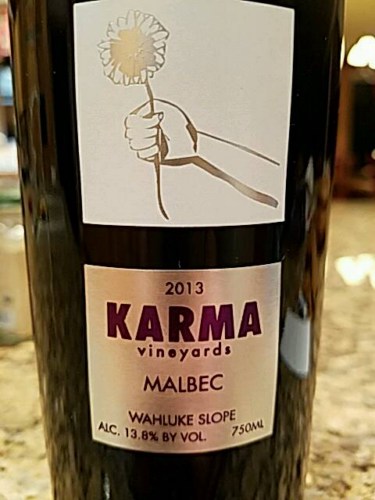 Karma Vineyards Malbec | Vivino US