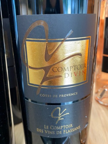 Le Comptoir Des Vins De Flassans Comptoir Divin Côtes De Provence Rouge