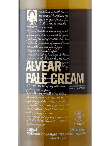 Alvear Pale Cream | Vivino US