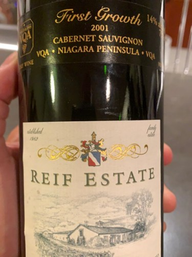 Reif Estate Winery First Growth Cabernet Sauvignon | Vivino US