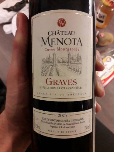 Château Menota Cuvée Montgarede Graves | Vivino US