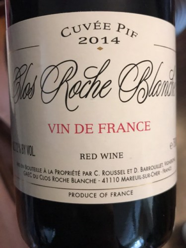 Clos Roche Blanche Cuvée Pif | Vivino US