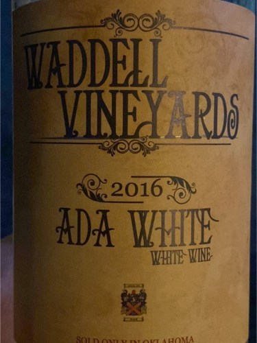 Waddell Vineyards Ada White | Vivino US