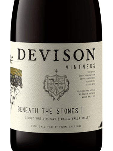 2020 Devison Vintners Stoney Vine Vineyard Beneath the Stones | Vivino US