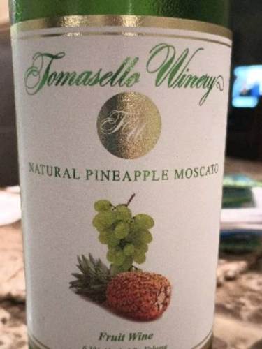 Tomasello Winery Pineapple Moscato | Vivino US