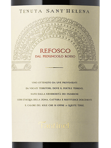 Fantinel Tenuta Sant'Helena Refosco dal Peduncolo Rosso | Vivino US
