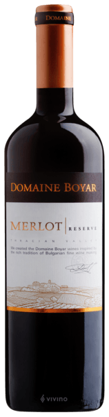 Domaine Boyar Reserve Merlot | Vivino US