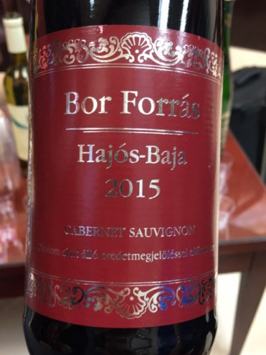 2015 Pieroth Bor Forrás Cabernet Sauvignon | Vivino US