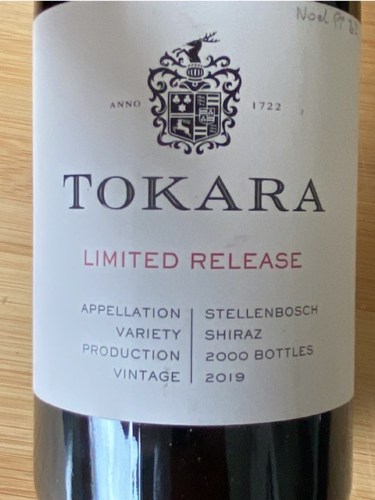 Tokara Limited Release Shiraz | Vivino English