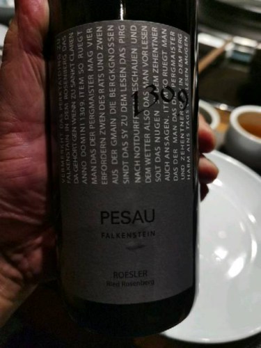 Pesau Roesler Ried Rosenberg | Vivino