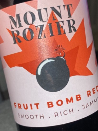 Mount Rozier Estate Fruit Bomb Red | Vivino US
