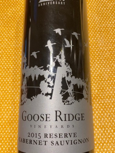 Goose Ridge Vineyards Reserve Cabernet Sauvignon | Vivino US