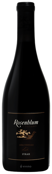 Rosenblum Cellars Abba Vineyard Syrah | Vivino US