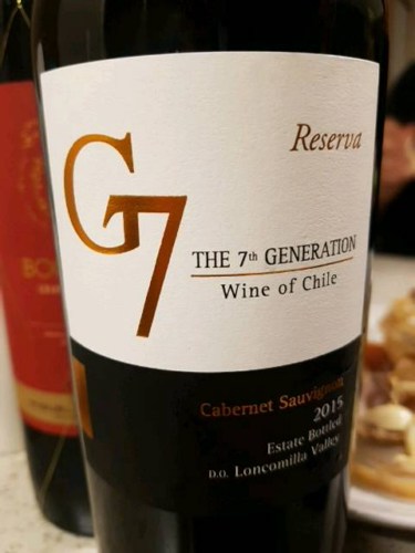 The 7th Generation - G7 Reserva Cabernet Sauvignon | Vivino Singapura