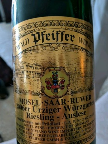 Ewald Pfeiffer Ürziger Würzgarten Riesling Auslese | Vivino US