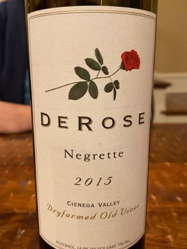 Derose Vineyards Dryfarmed Old Vines Negrette | Vivino Australia