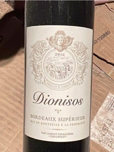 Dionisos Bordeaux Supérieur | Vivino US