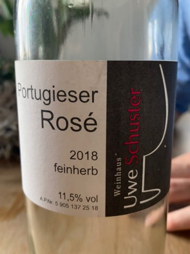 Schuster Portugieser Rosé Feinherb | Vivino US
