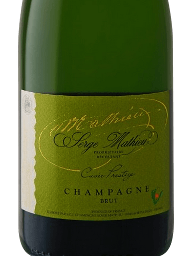 N.V. Serge Mathieu Cuvée Prestige Brut Champagne | Vivino 日本