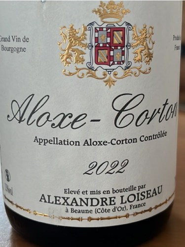 Alexandre Loiseau Aloxe-Corton | Vivino English