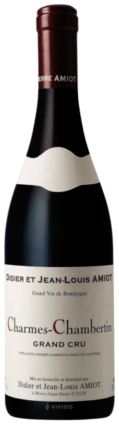Domaine Pierre Amiot et Fils Charmes-Chambertin Grand Cru | Vivino ...