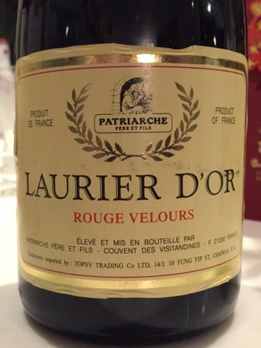 Patriarche Père & Fils Laurier D'Or Rouge Velours | Vivino Canada
