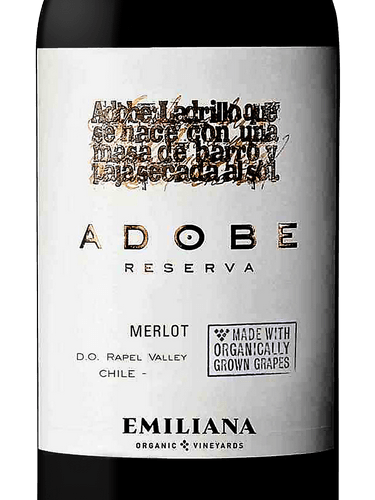 2021 Emiliana Adobe Merlot (Reserva) | Vivino US