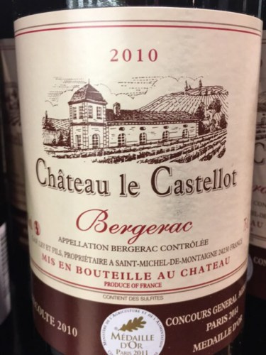 Château le Castellot Bergerac | Vivino English