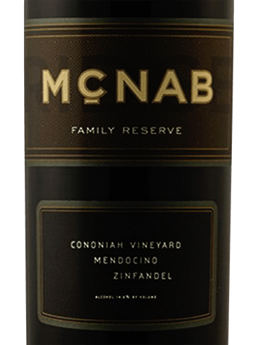 McNab Ridge Cononiah Vineyard Family Reserve Zinfandel | Vivino English