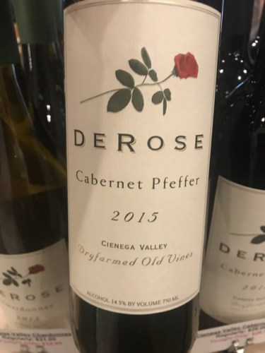 Derose Vineyards Cabernet Pfeffer | Vivino US