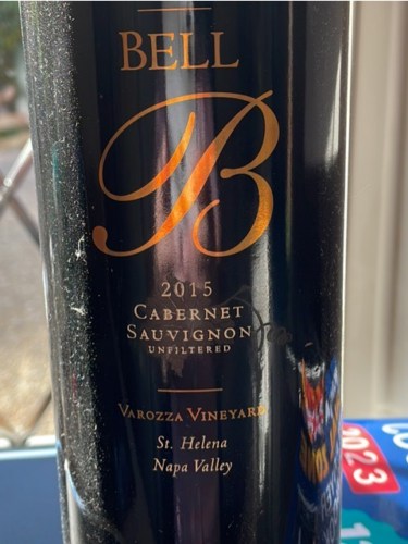 2015 Bell Wine Cellars Varozza Vineyard Cabernet Sauvignon | Vivino US