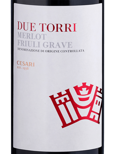 Cesari Duetorri Merlot Friuli Grave | Vivino US