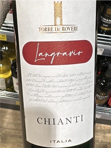 Torre de Roveri - Lunia Langravio Chianti | Vivino US