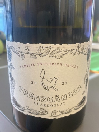Friedrich Becker Grenzgänger Chardonnay | Vivino Brasil