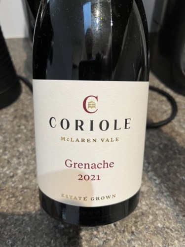 2018 Coriole Vineyards Grenache | Vivino US