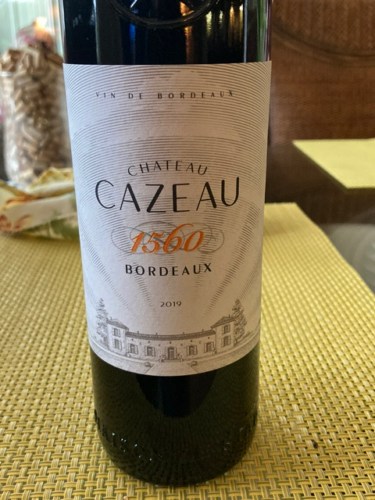 Domaine de Cazeau et Perey Château Cazeau 1560 Bordeaux | Vivino België
