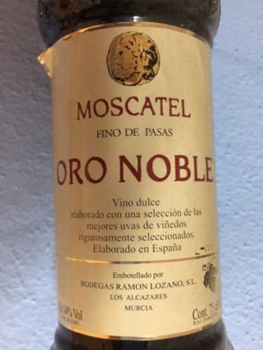 Bodegas Lozano Oro Noble Moscatel | Vivino US