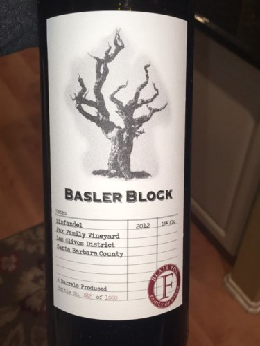 Blair Fox Cellars Basler Block Fox Family Vineyard Zinfandel | Vivino US