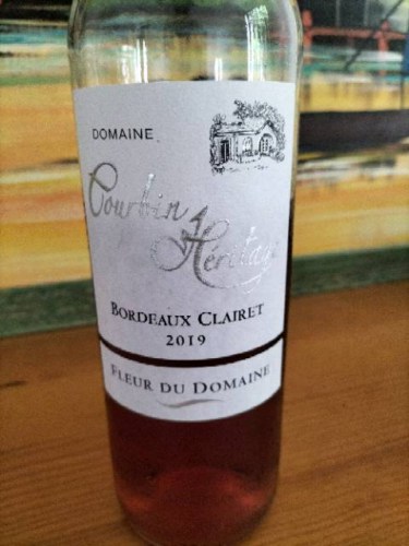 Domaine Courbin Héritage Fleur du Domaine Bordeaux Clairet | Vivino US