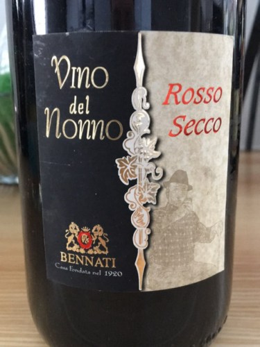Casa Vinicola Bennati Vino del Nonno Rosso Secco | Vivino US